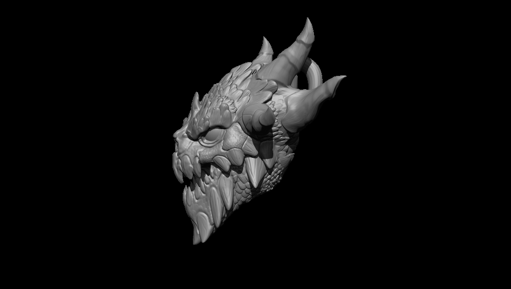 Free STL file Demon Pendant v1・3D printing template to download・Cults