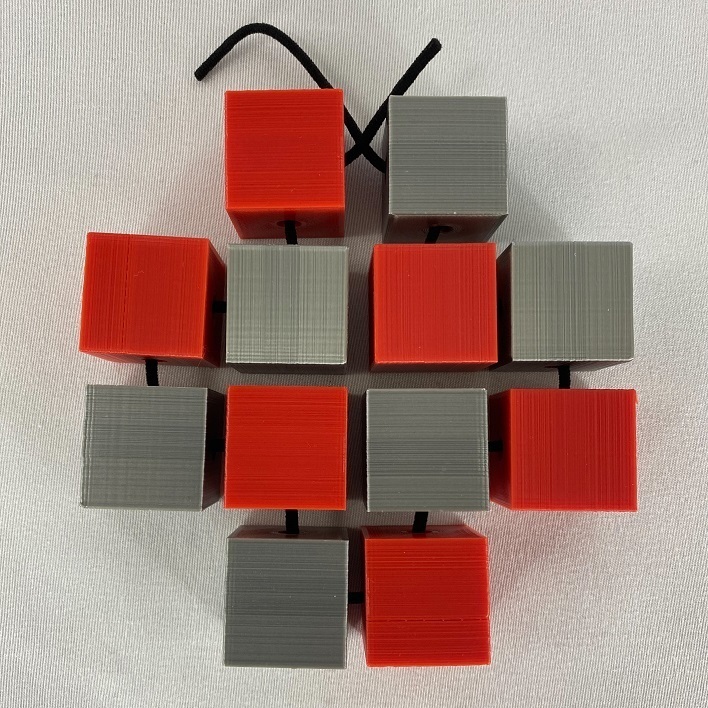 Free STL file Elastic Cord Cube Puzzle・3D printable object to download ...
