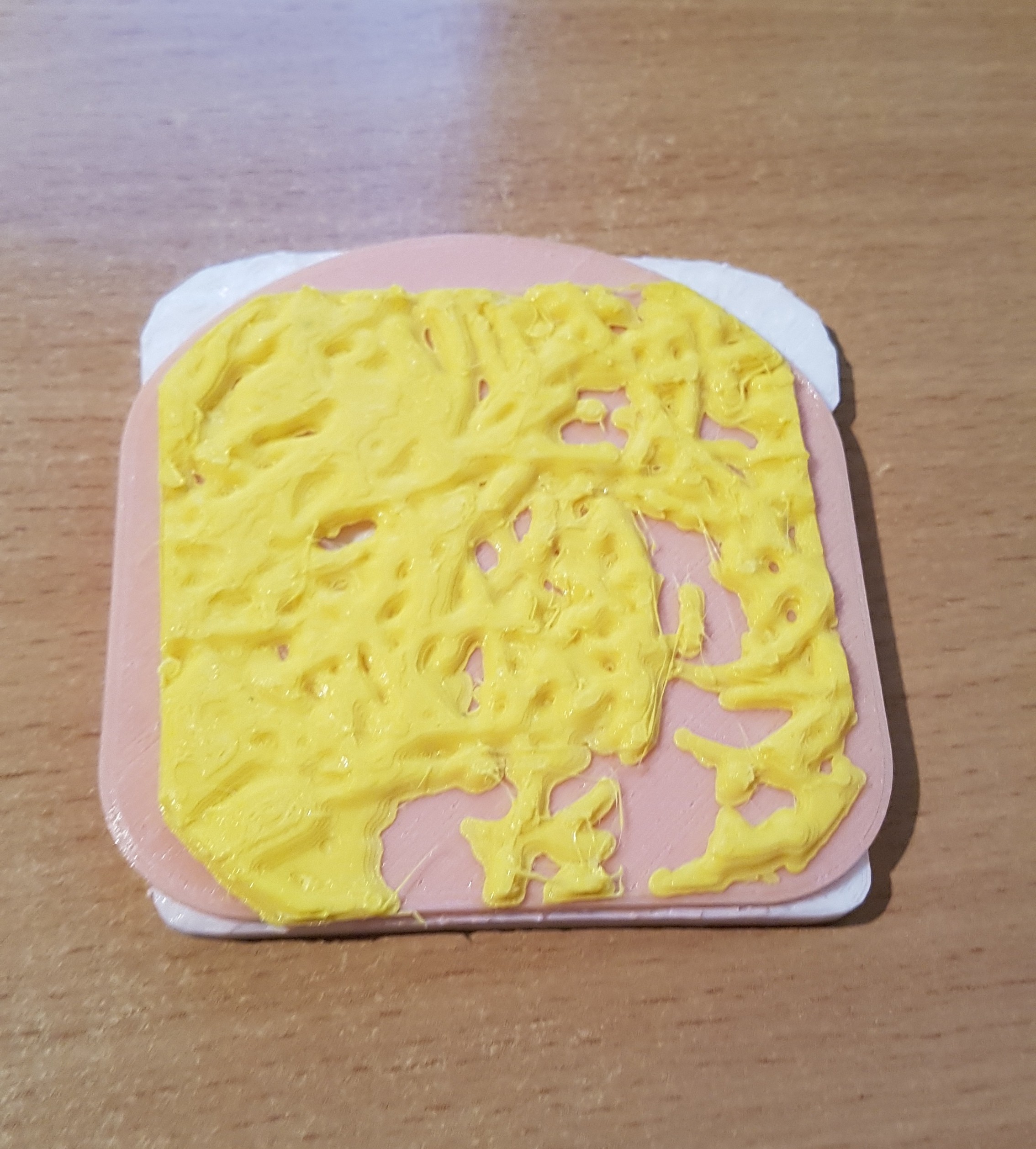 STL file Slice of Bread of Crumb・3D printing model to download・Cults