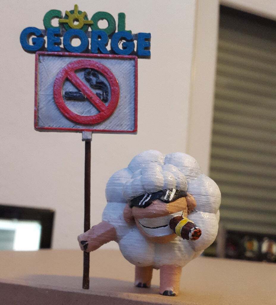 Free STL file Cool George・3D printable object to download・Cults