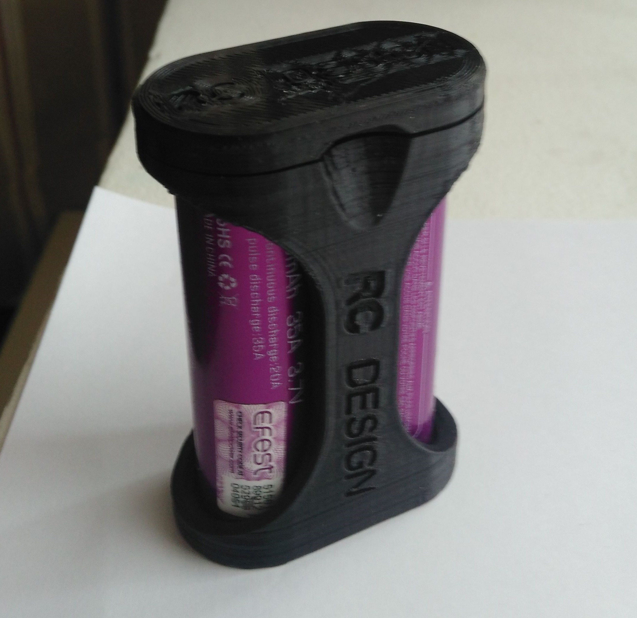 Free STL file Best box for dual 18650 stick・3D printing design to ...