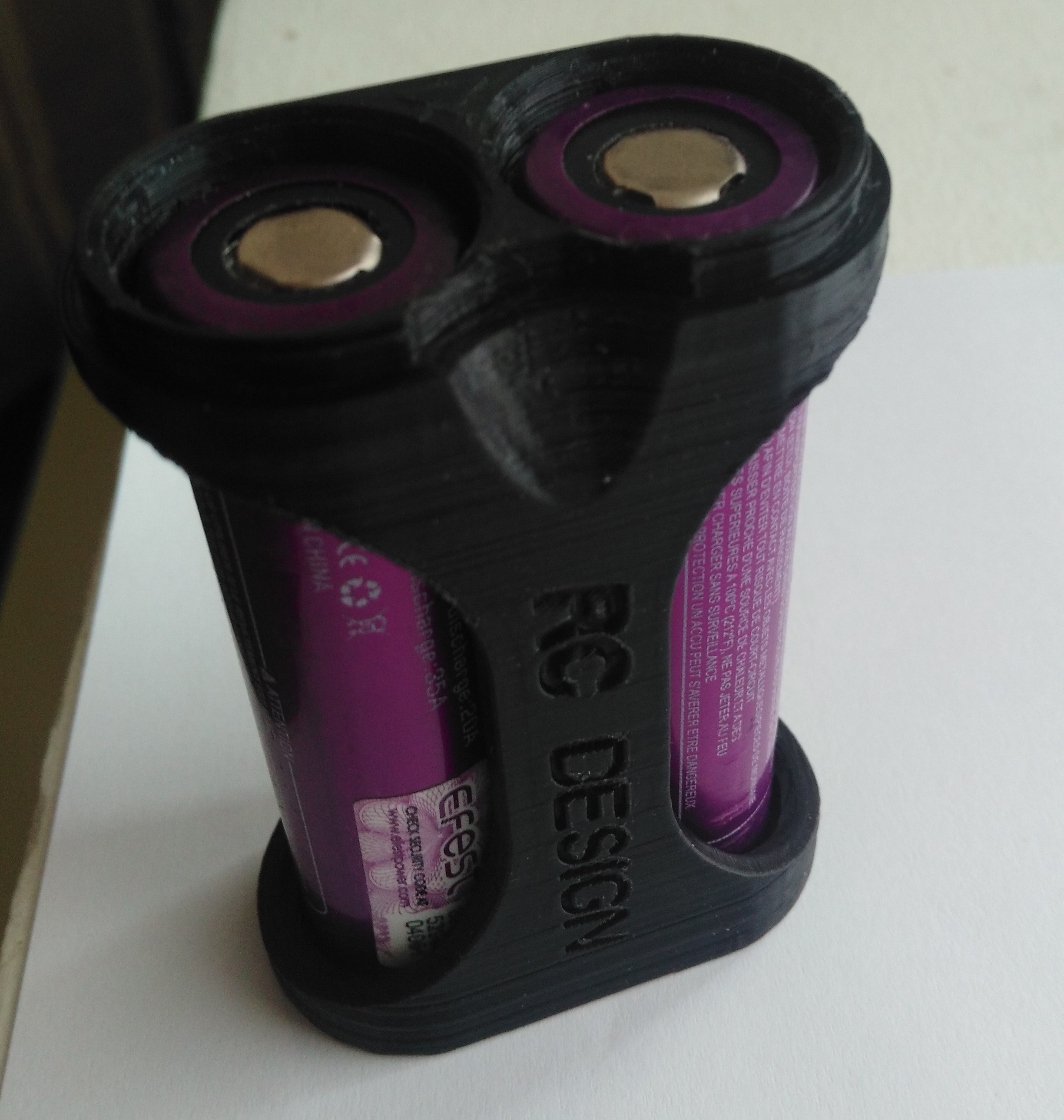 Free STL file Best box for dual 18650 stick・3D printing design to ...