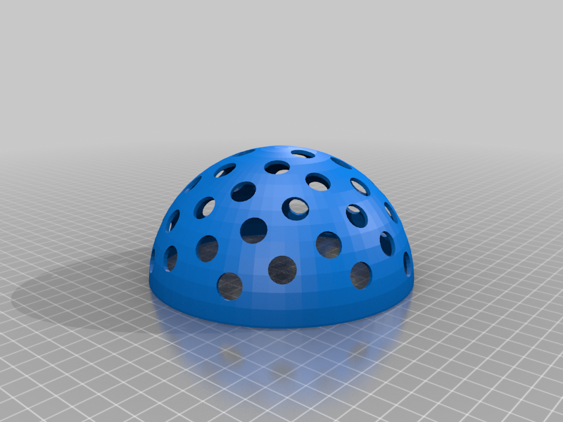 Free 3D file Dome Lamp・Model to download and 3D print・Cults