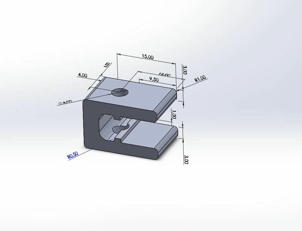 Free STL file glass-bed-clip・3D printer model to download・Cults