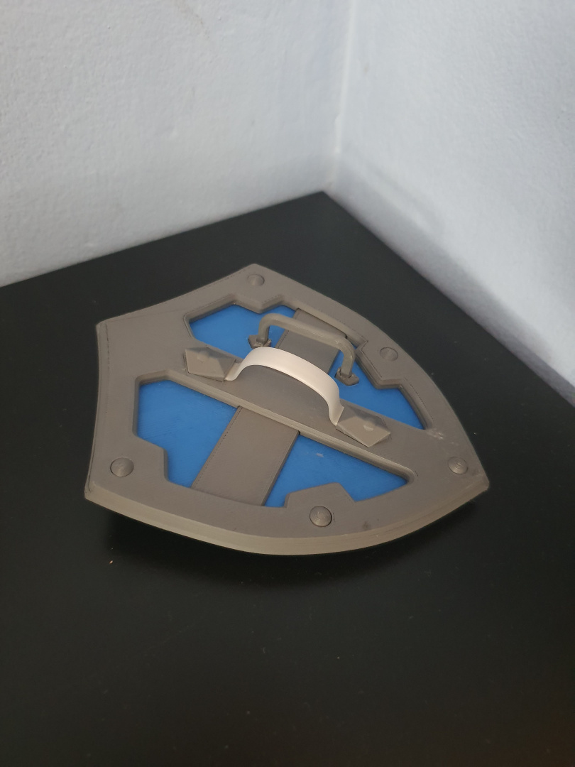 Download STL file The Hylian Shield from Zelda BOTW • 3D printer ...