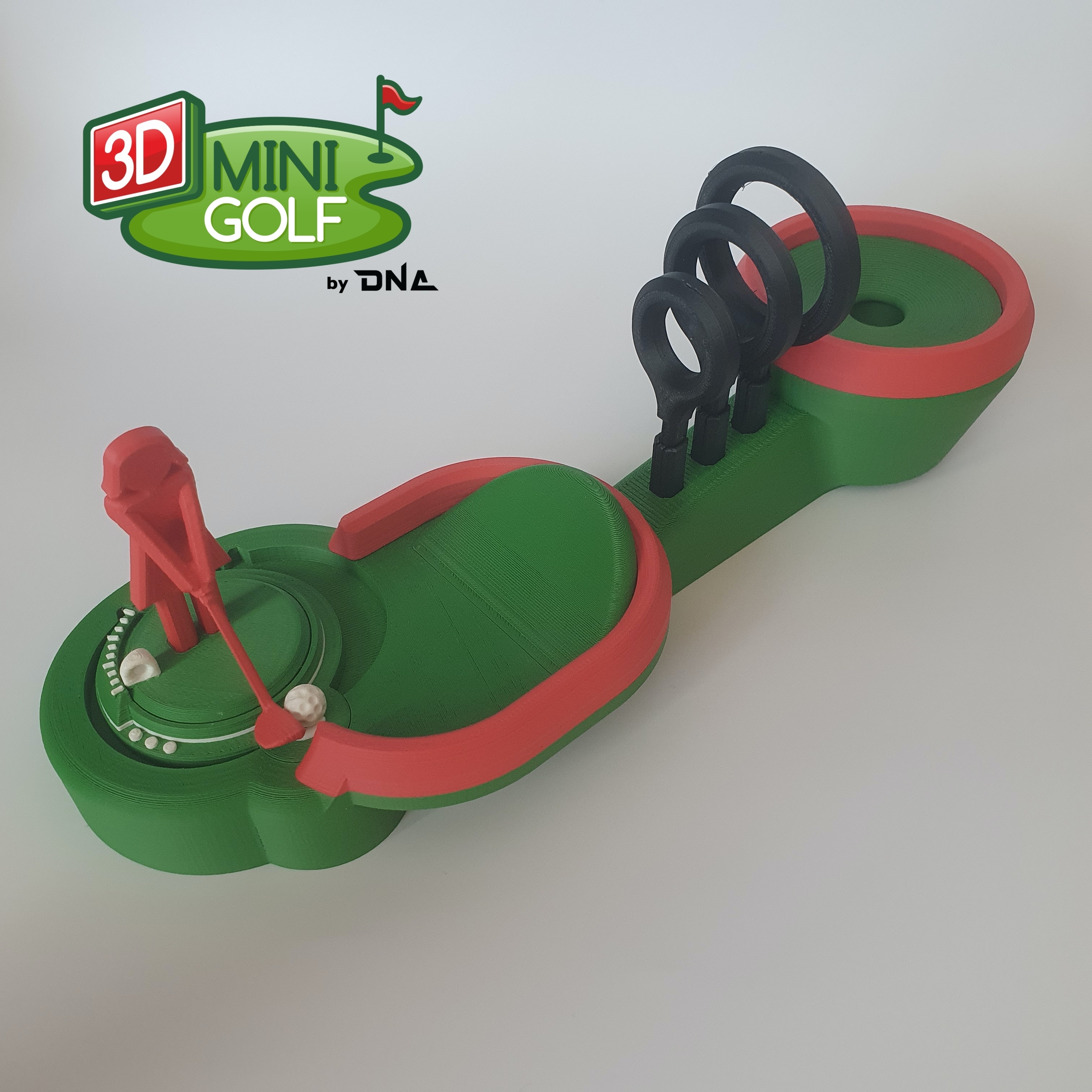 Free STL file Mini Golf Hole 4 🏌️・3D printing idea to download・Cults
