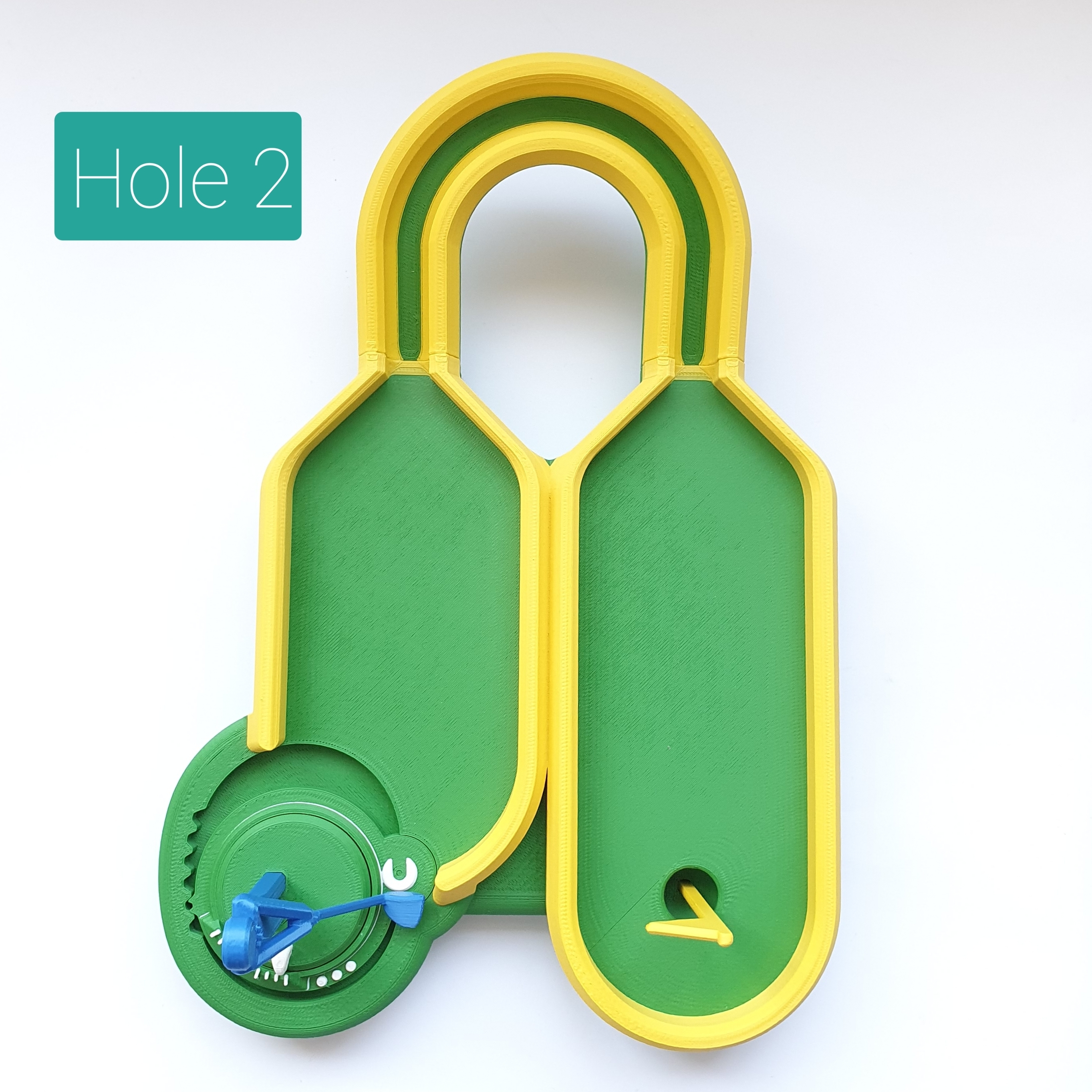 Free STL file Mini Golf - Hole 2・3D printing template to download・Cults