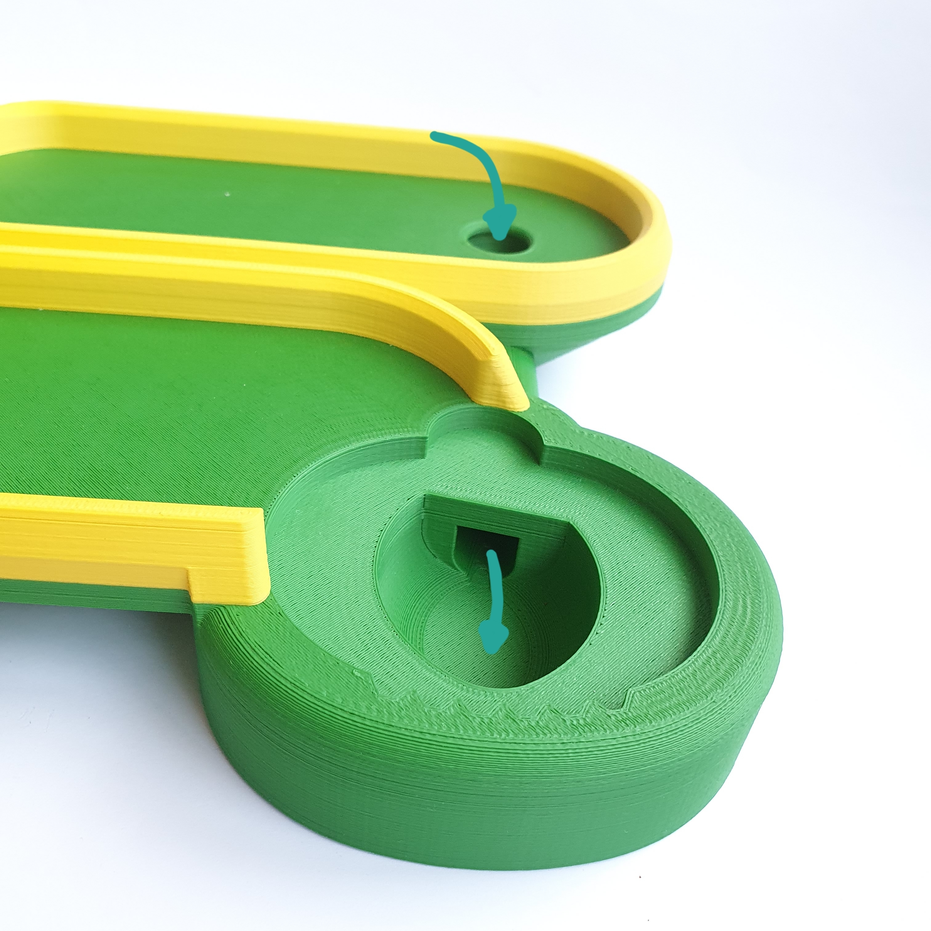 Free STL file Mini Golf - Hole 2 🏌️・3D printing template to download・Cults