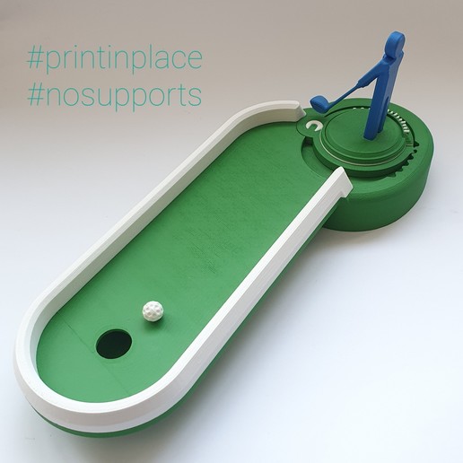 Download free STL file Mini Golf - Hole 1 • 3D printable model ・ Cults
