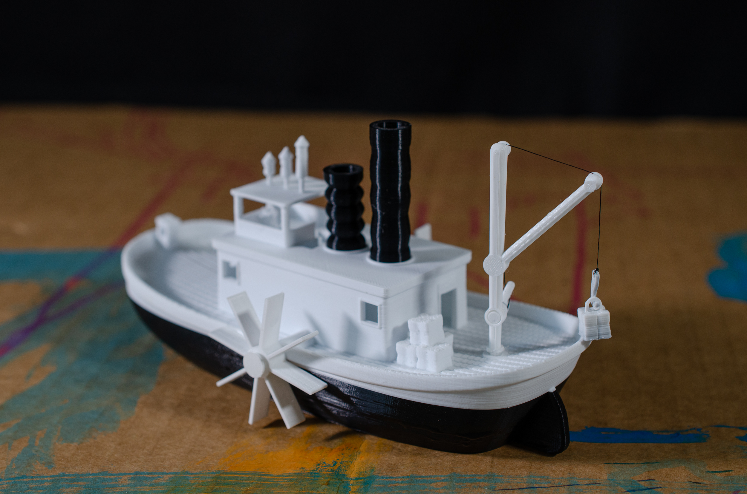 Free STL file Steamboat Willi 🛀・3D printing model to download・Cults