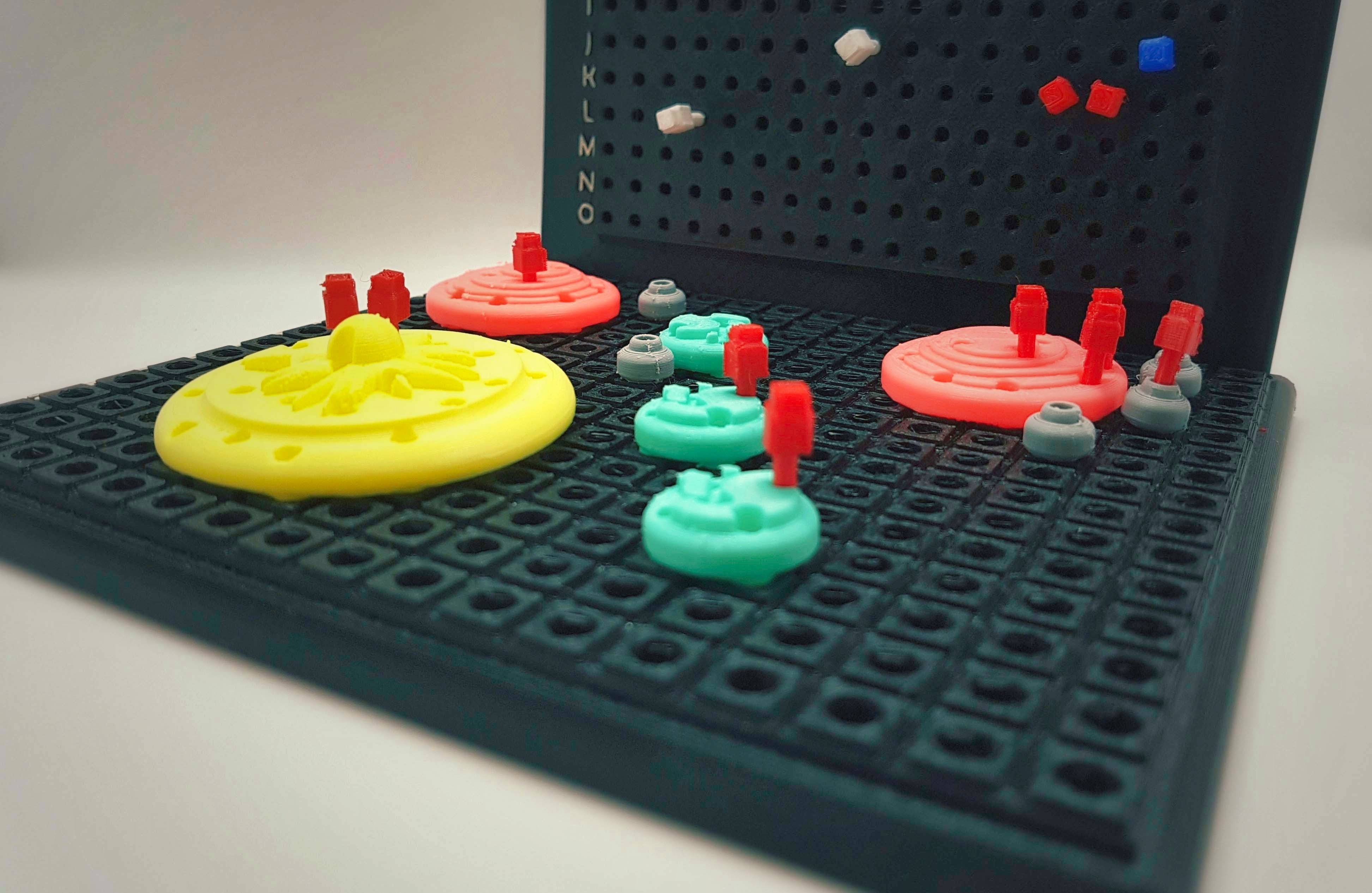 Free STL file Find My Planets - Guessing Game (Battleship style)・3D ...