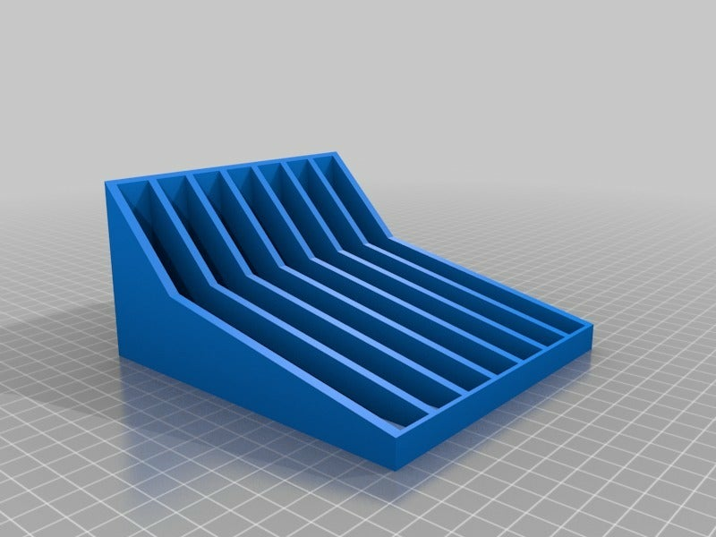 Fichier STL gratuit 7 DVD Wall Rack・Design à télécharger et à imprimer ...