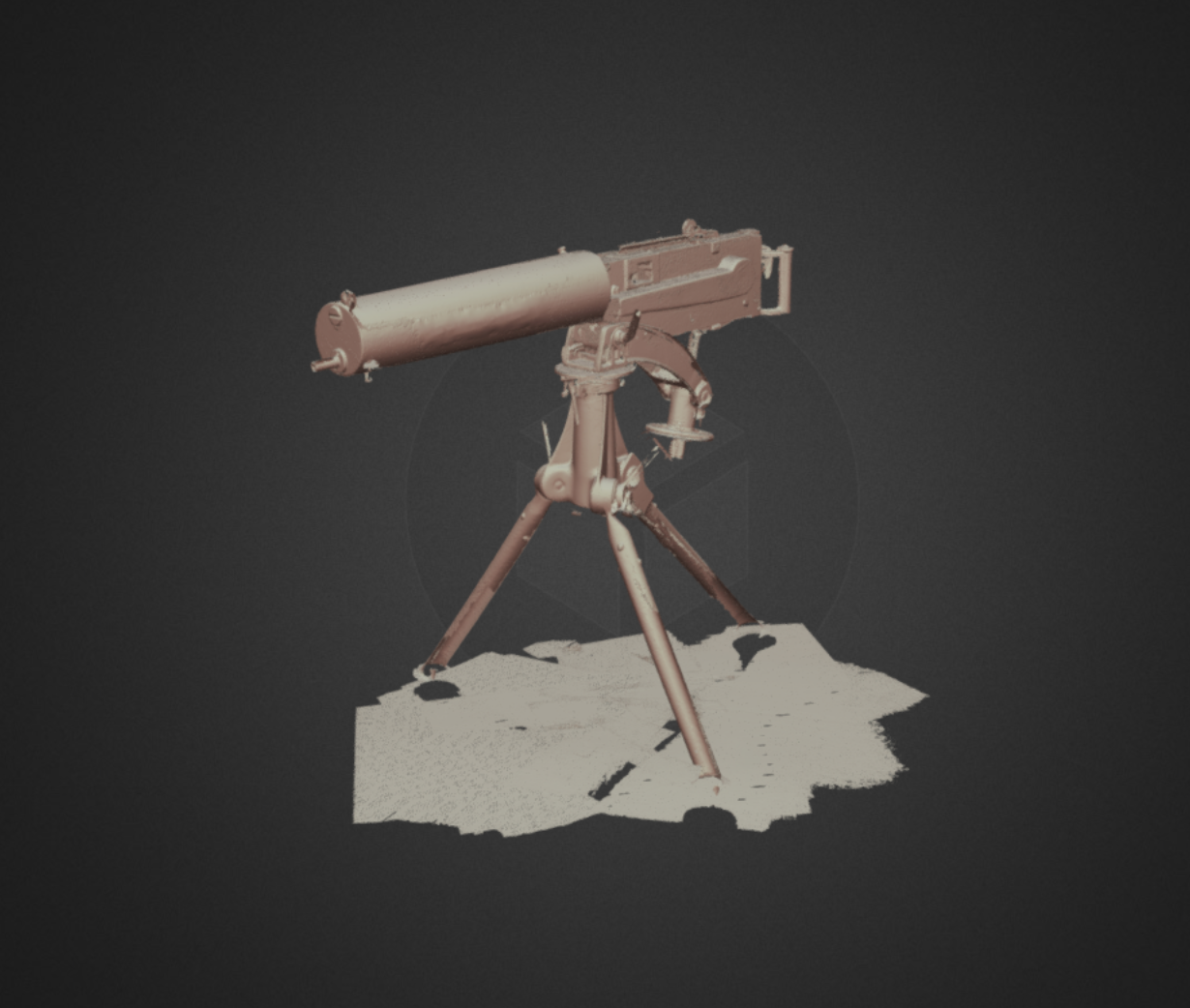 Download free STL file Vickers MK 1 heavy machine gun, ca. 1900 • 3D ...