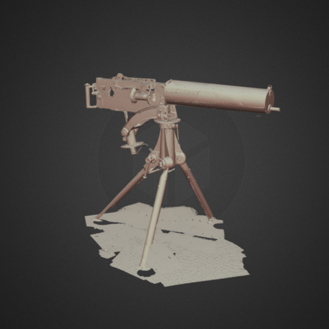 Download free STL file Vickers MK 1 heavy machine gun, ca. 1900 • 3D ...