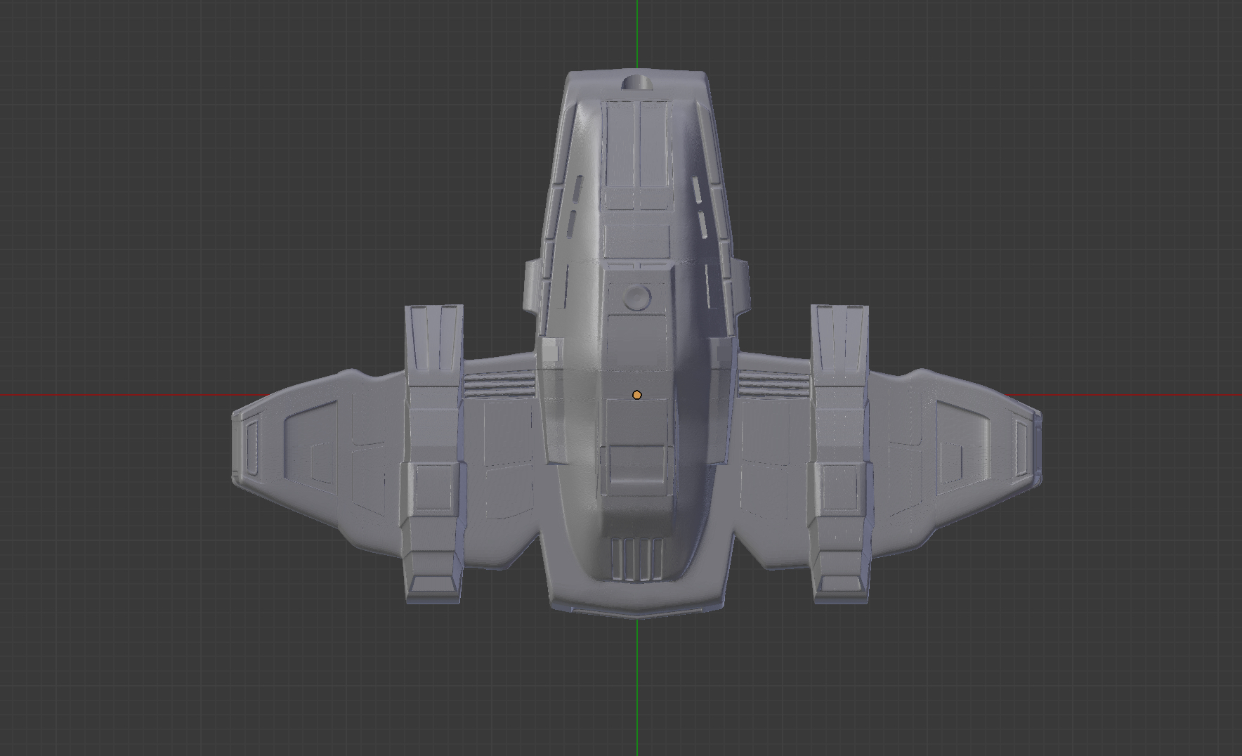 STL file Star Trek Voyager Aero Flyer Model 1:670 Revell Upgrade・Design ...