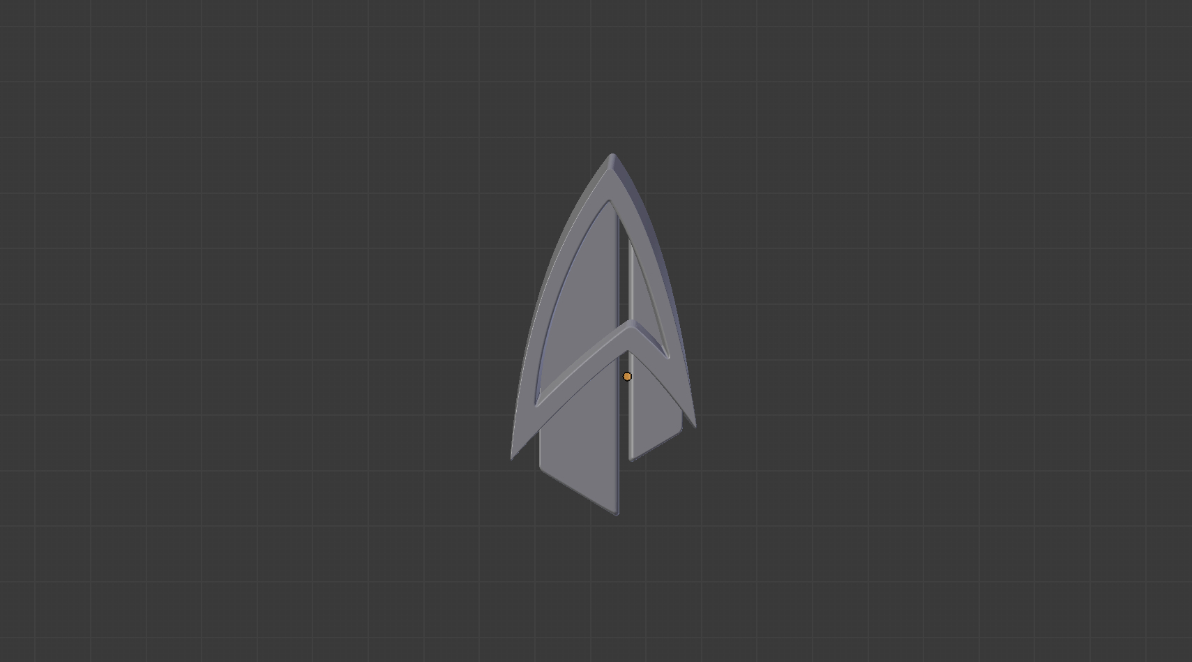 STL file Star Trek Picard Badge style Season 1 wearable・3D printing ...