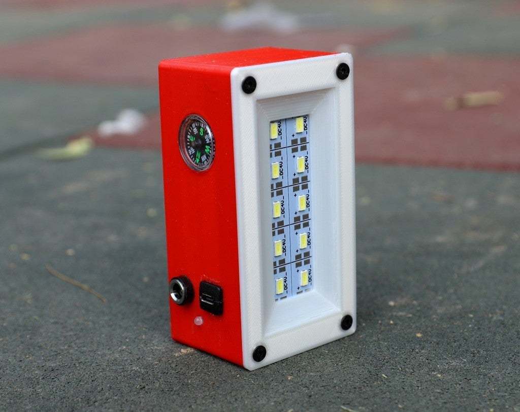 Free STL file DIY Pocket Sized Solar Emergency Light・3D printable ...