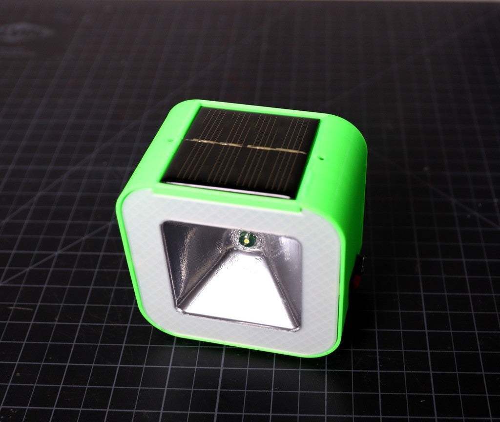 Free STL file DIY Solar Lamp・Design to download and 3D print・Cults