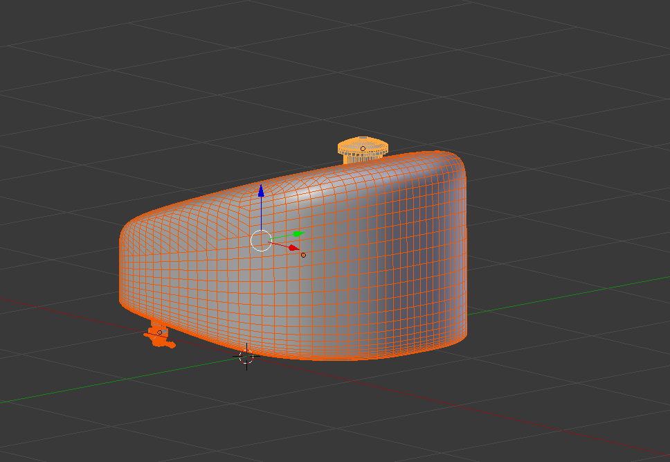 3D file Motorbike Fuel Tank, Gas cap, fuel tap・3D printing design to ...