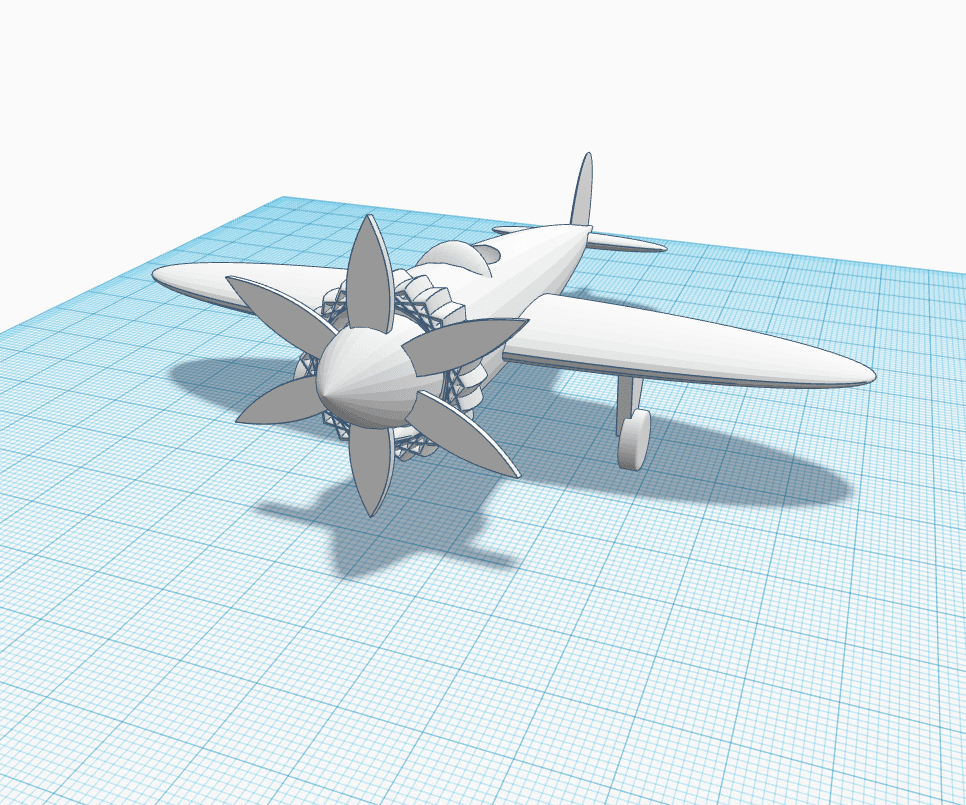 Free STL file AIRCRAFT 1・3D printing idea to download・Cults