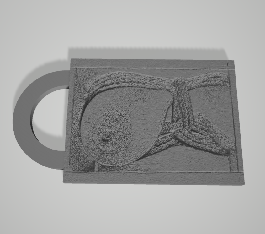 STL file keychain・3D printing template to download・Cults