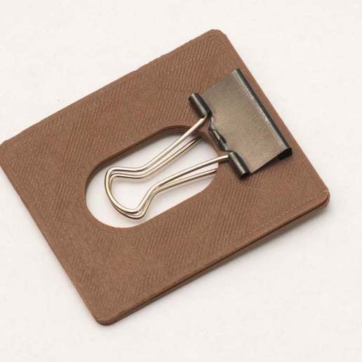 Download free STL file Binder Clip Wallet - Very slim and secure ・ Cults