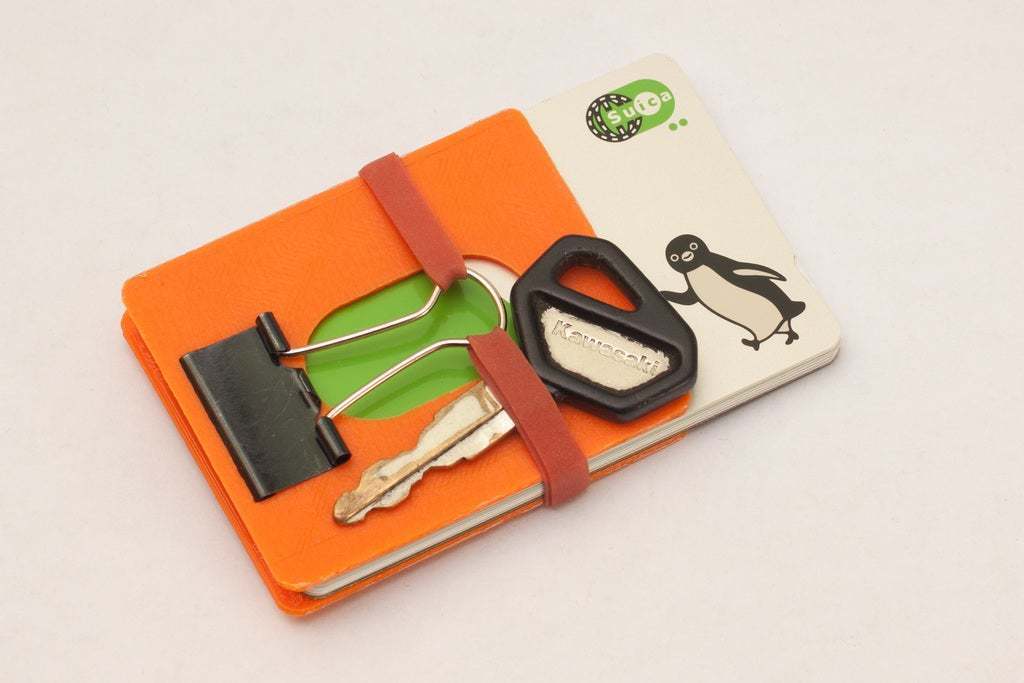 Free STL file Binder Clip Wallet - Very slim and secure・3D print object ...
