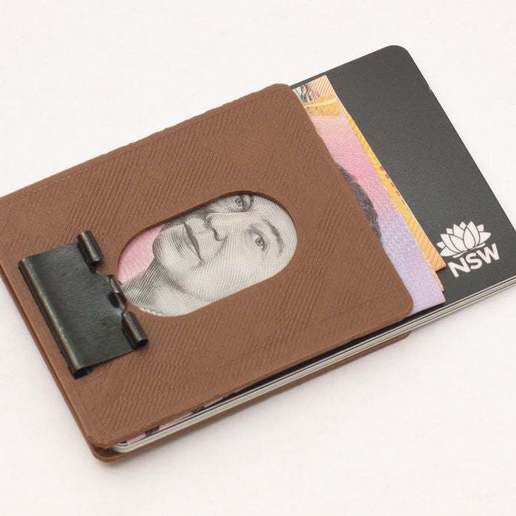 Download free STL file Binder Clip Wallet - Very slim and secure ・ Cults
