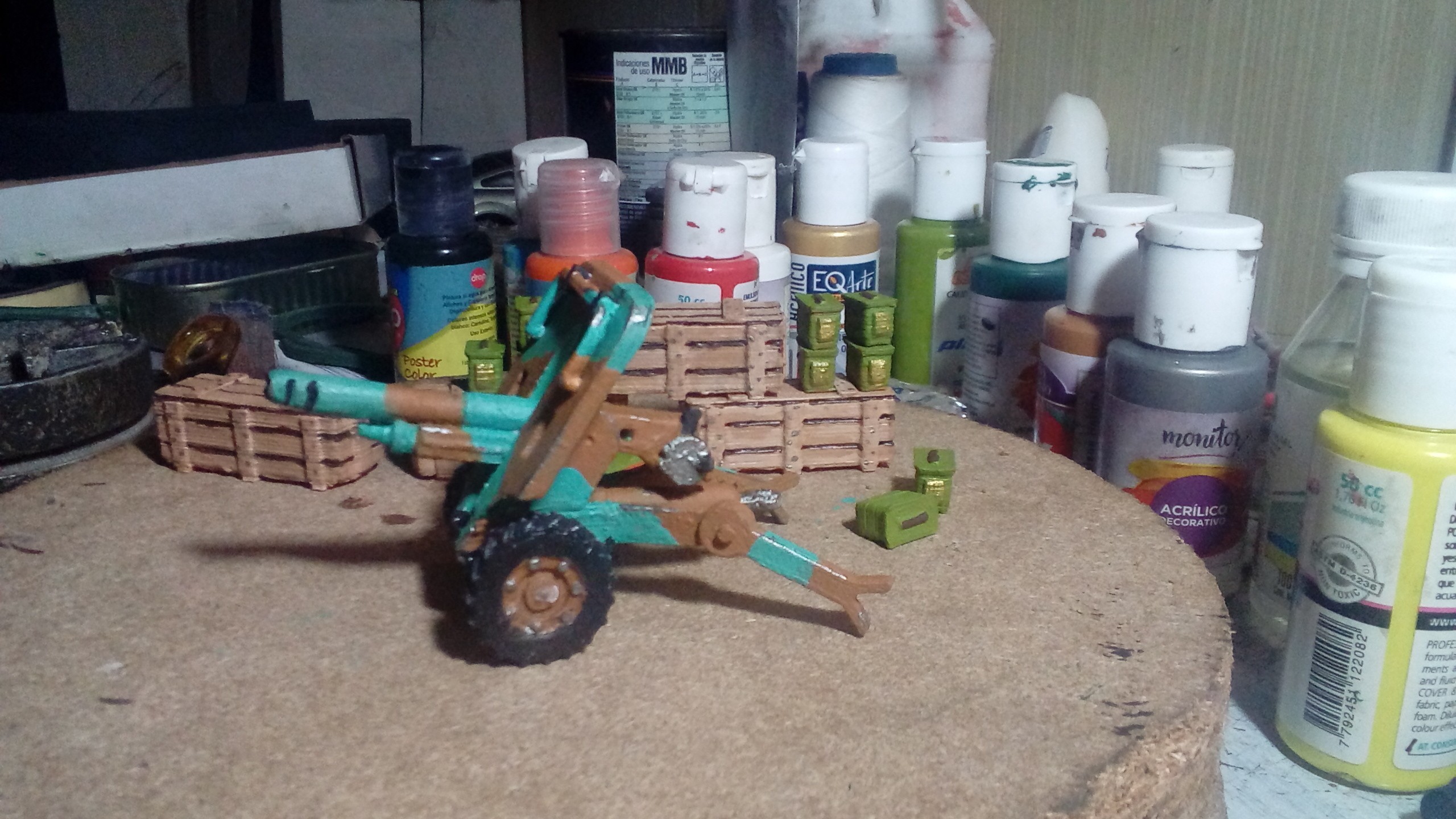 3D file Oto Melara Mod 56 105 mm gun・3D printable model to download・Cults