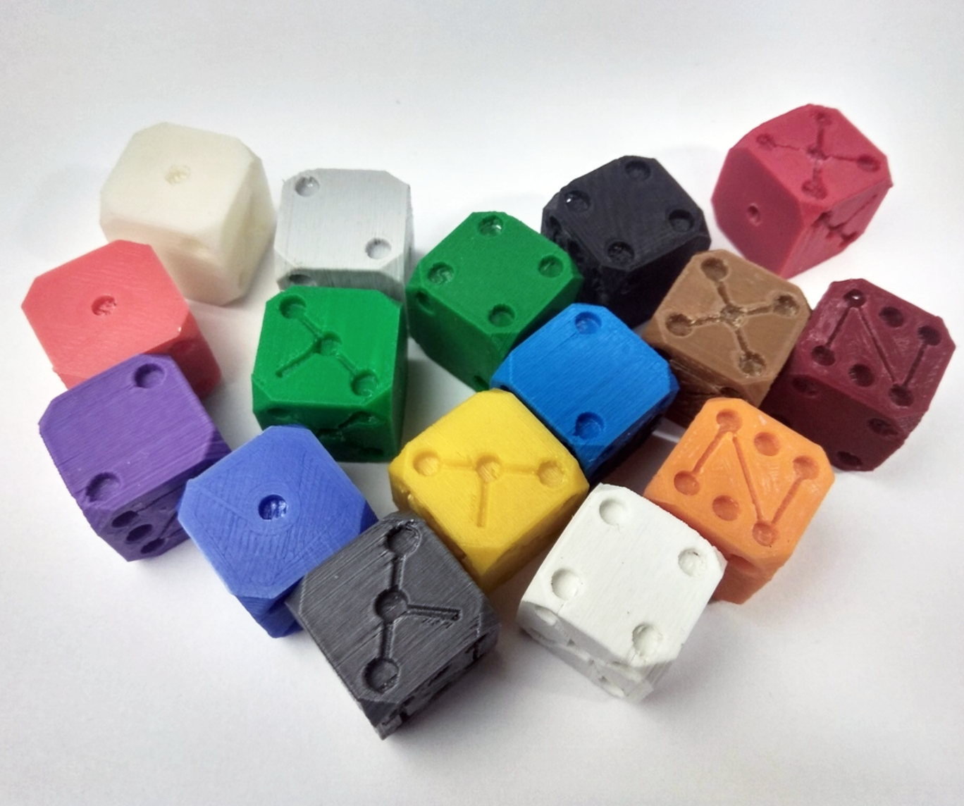 Download free STL file Clibration cube dice xyz • 3D print template ・ Cults