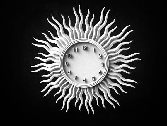 Free STL file Wall clock 3d stl models for artcam and aspire 🕰️・3D ...