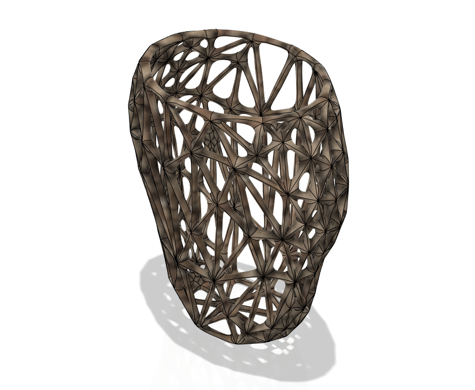 Free STL file Voronoi Mesh Vase・3D printer design to download・Cults