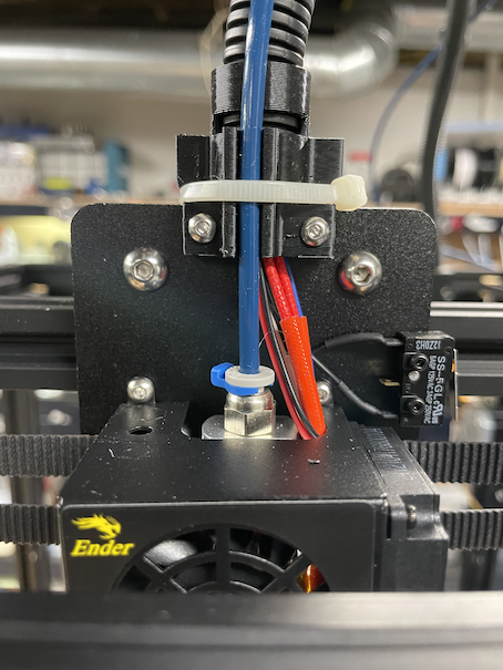 Free STL file Ender 6 hotend cable mount remix・3D printable model to ...