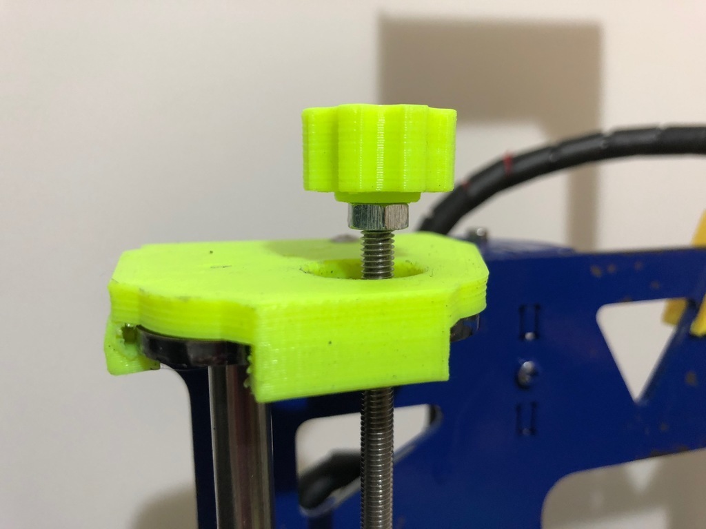 Free 3D file Z rod knob for p3steel・3D print model to download・Cults