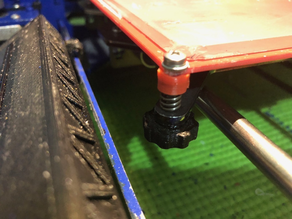 Free 3D file Hotbed level knob and washer・3D printable model to ...