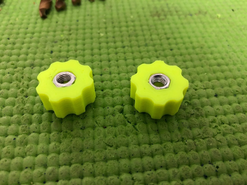 Free 3D file Z rod knob for p3steel・3D print model to download・Cults