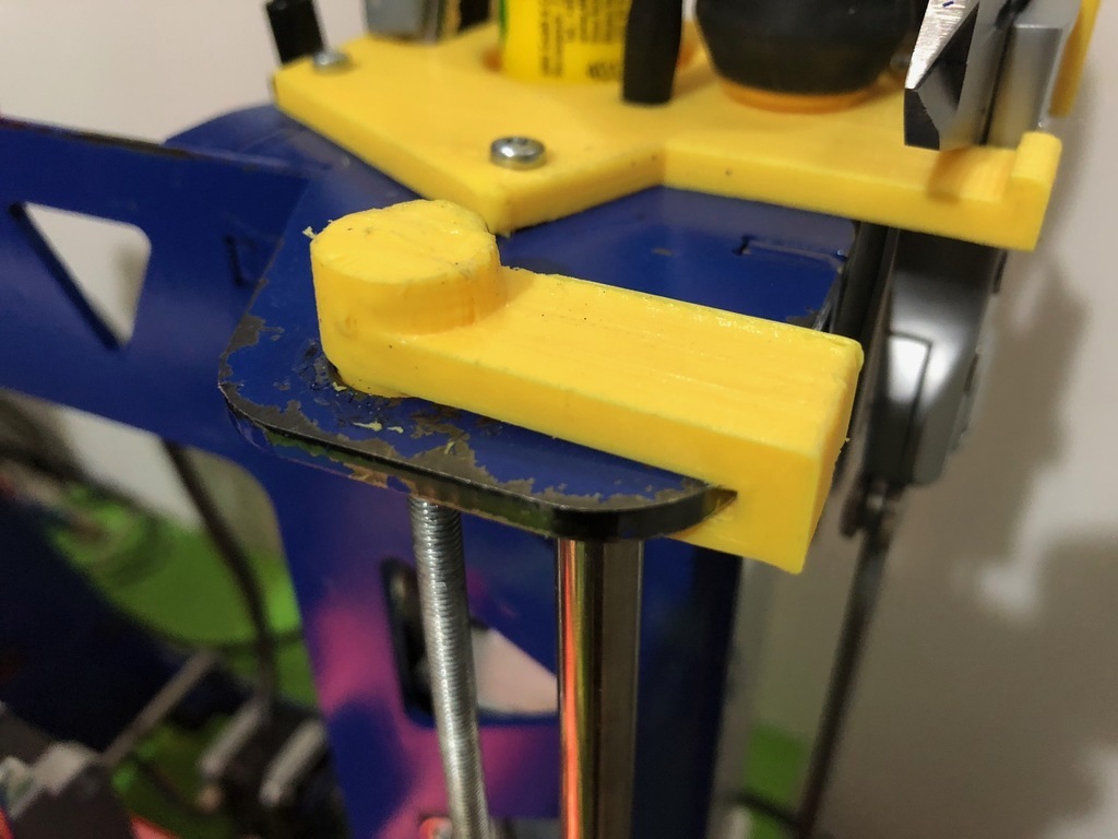 Free 3D file p3 steel z-axis and z-bar no screw bracket・3D print design ...