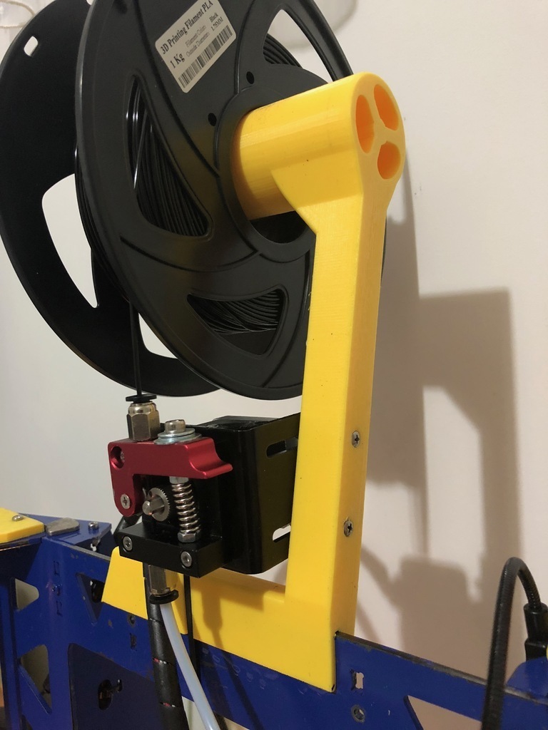 Free 3D file Bowden extruder motor mount spool holder・3D printing idea ...