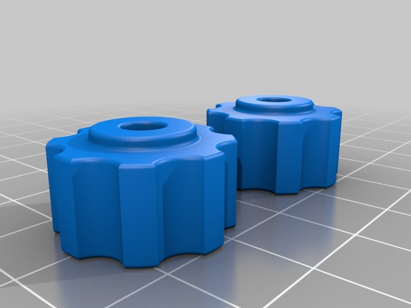 Free 3D file Z rod knob for p3steel・3D print model to download・Cults