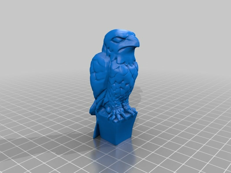 Free STL file Maltese falcon- scaled down・3D printer model to download ...