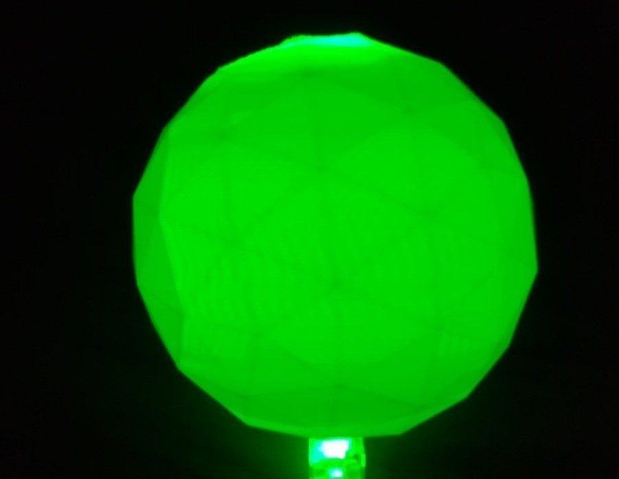 Free STL file Bucky Ball, C60, Triangulated Buckyball, Geodesic sphere ...