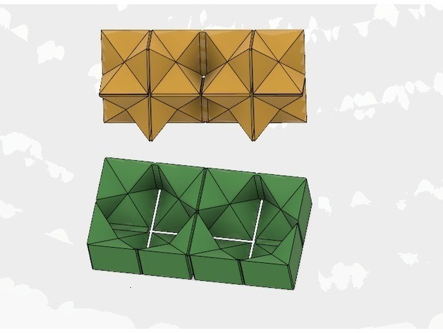 Télécharger fichier STL gratuit Dodécaèdre Stellated Spiky, Cube Infini ...