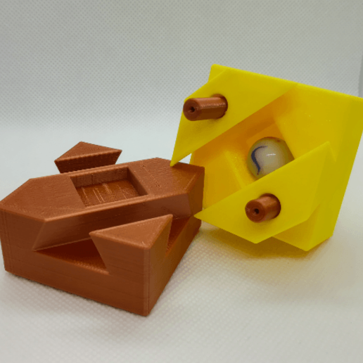 Download free STL file Dovetail Box Puzzle, Cube Puzzle • 3D printer ...