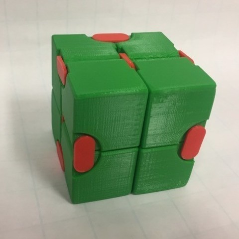 Download free STL file Snapping Hinged Infinity Cube, Magic Cube ...