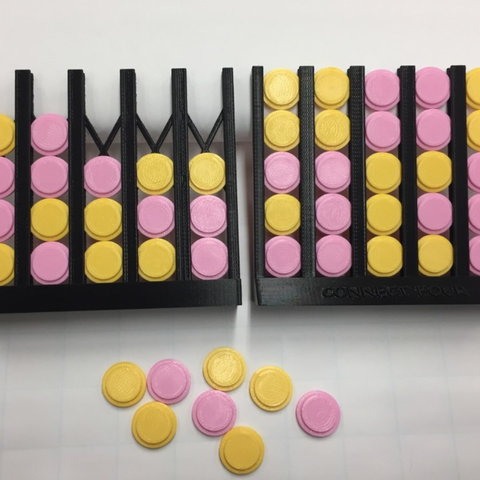 Download free 3D printing files Connect Four, Pattern Game ・ Cults