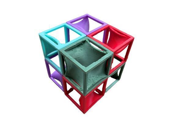 Free STL file Gyroid Patch in a Cube・Design to download and 3D print・Cults