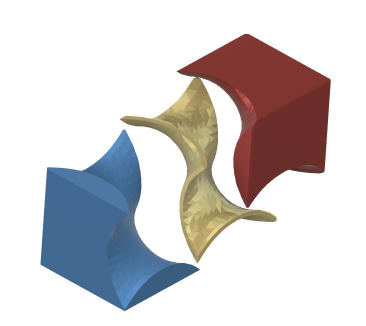 Free 3D file G-Dissection of the Cube, Gyroid, Cube Dissection・3D ...