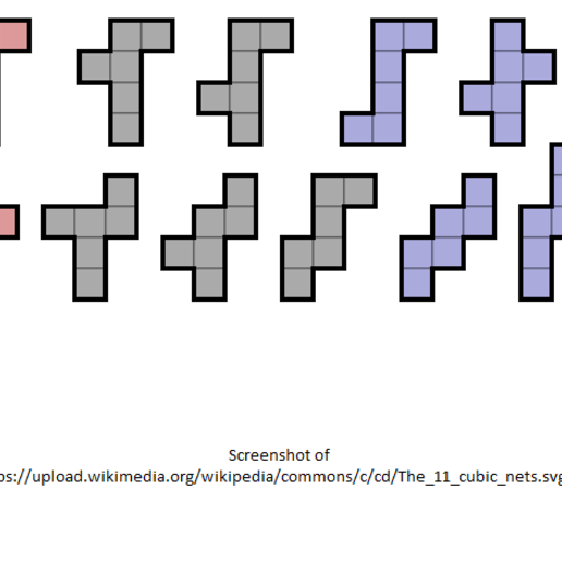 Download free 3D model Cube Nets / Templates / Squares ・ Cults