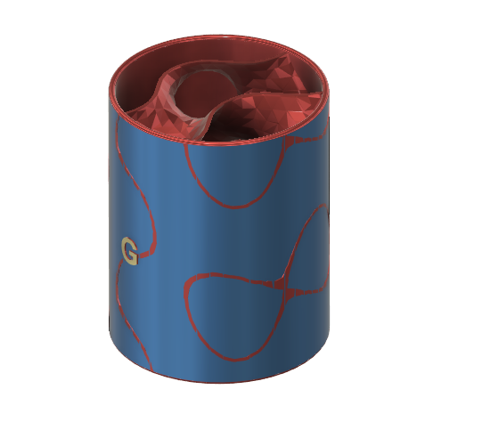 Archivo STL gratis Copa G, Copa Gyroid ・Modelo para descargar y ...