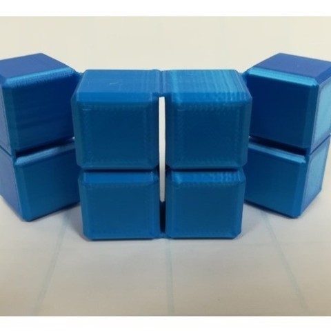 Download free STL file Infinity Cube, Magic Cube, Flexible Cube ...